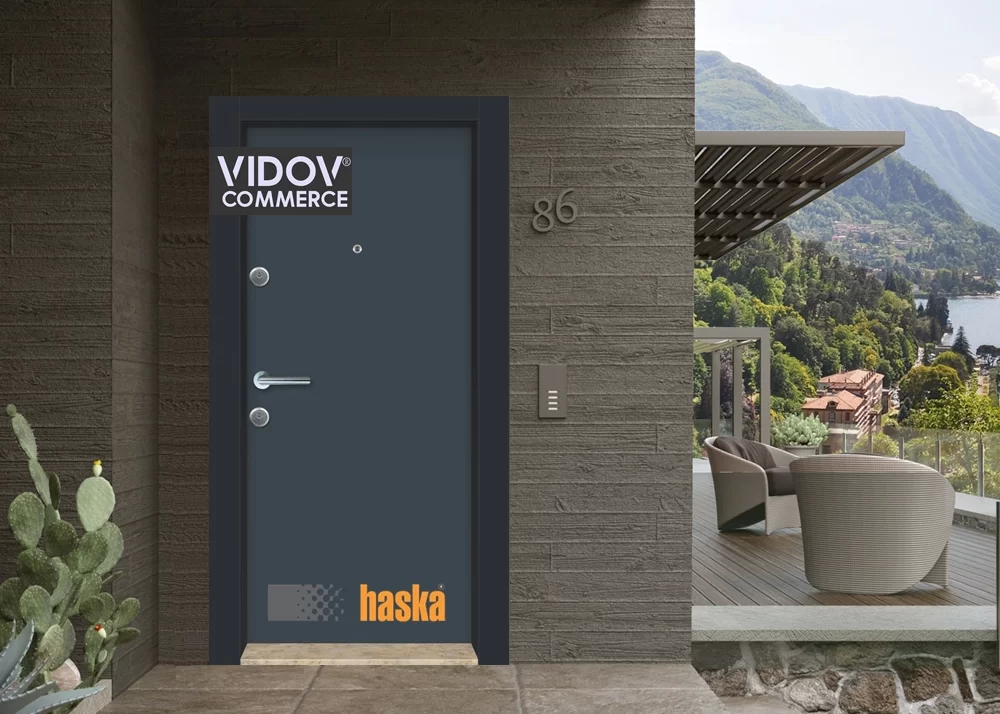 Входна врата HASKA модел Композит - Vidov Commerce