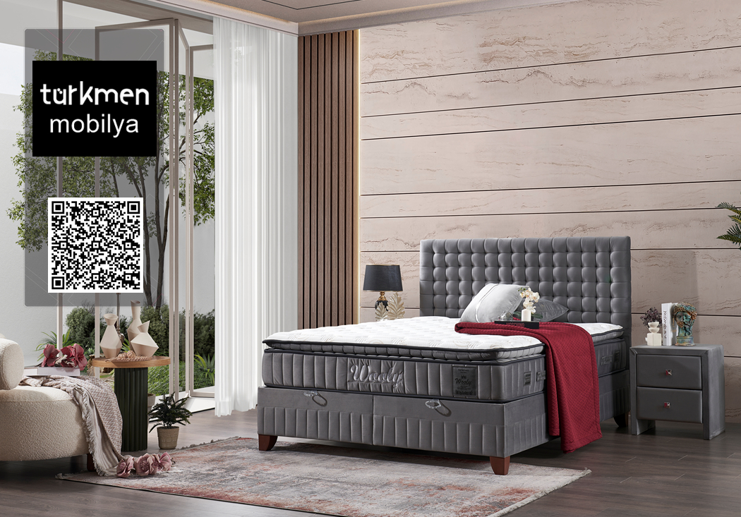 Тапицирано легло Wooly - Vidov Commerce