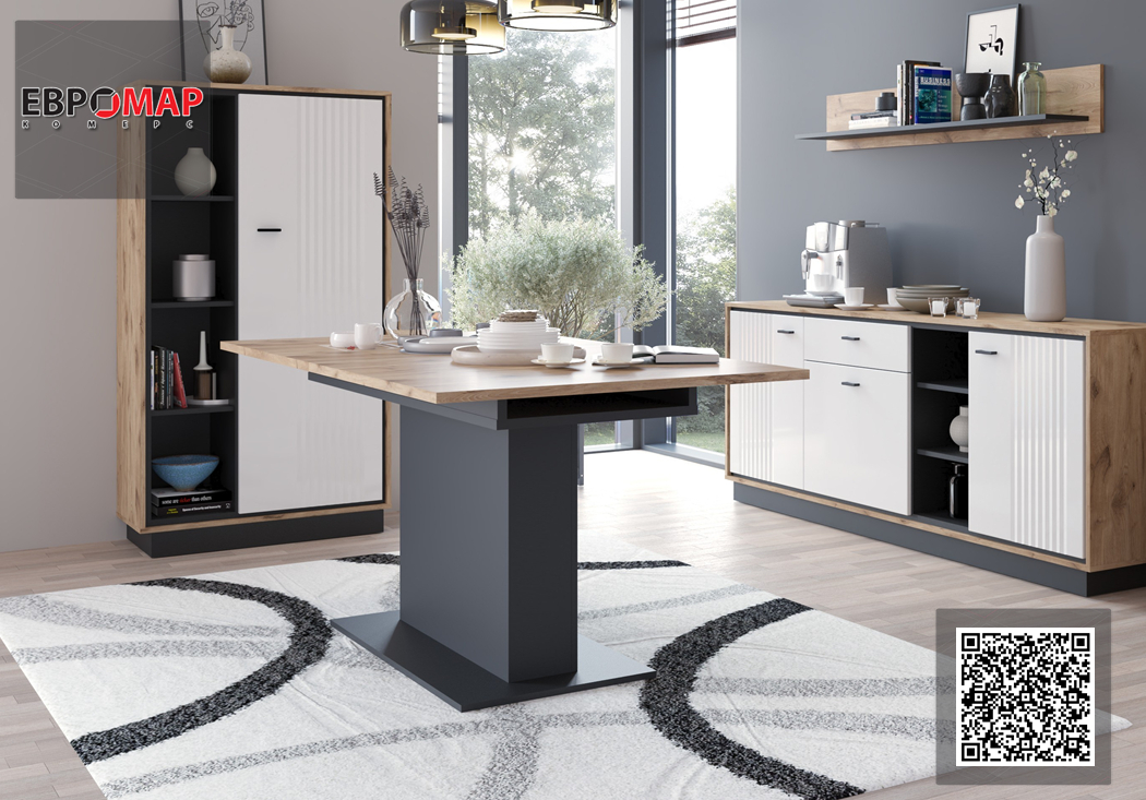 Трапезна маса Mestre Brot 02 - Vidov Commerce