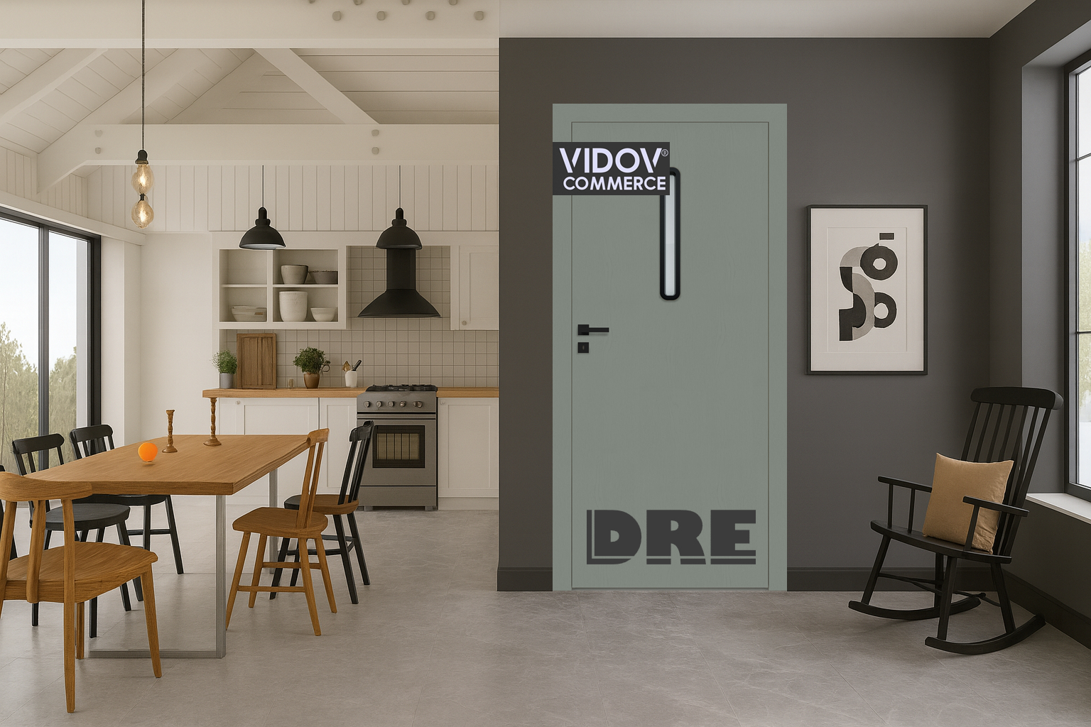 Интериорна врата Nova 40 Дъб Салвия - Vidov Commerce